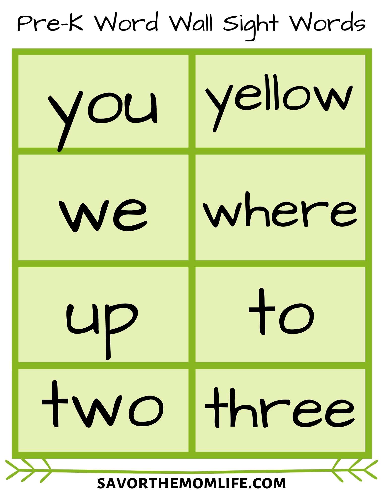 How to Boost Learning with a Word Wall - Savor The Mom Life