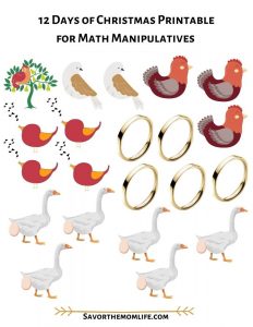 Christmas Busy Box Learning Activities - Savor The Mom Life